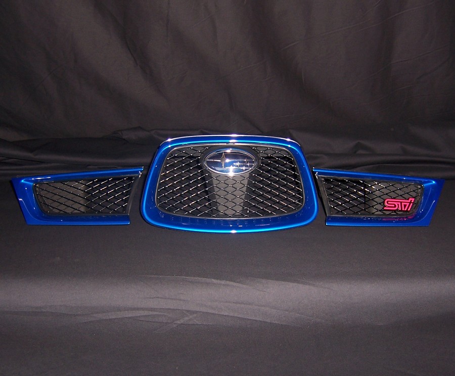 Subaru FRONT GRILLE SET (91121A+91121+91121B) | JDM Japanparts.com | GD ...