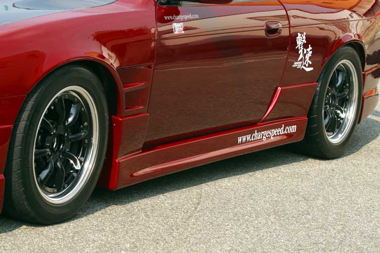 ChargeSpeed SILVIA S14 FACE CONVERSION TO S15 SIDE STEP | JDM ...