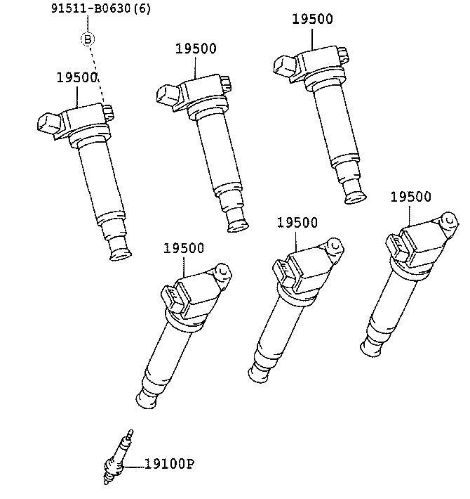 Toyota 19100P SPARK PLUG | JDM Japanparts.com | MCU3#