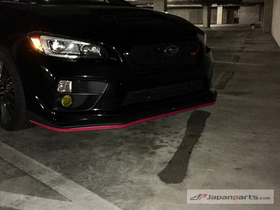STI SKIRT LIP CHERRY RED(ST96020ST010) | JDM Japanparts.com | BM/BR/VA ...