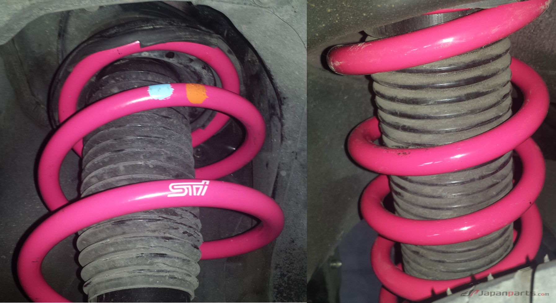 STI FRONT COIL SPRING x2 + REAR COIL SPRING x2(ST20330SF0*0 x2 ...