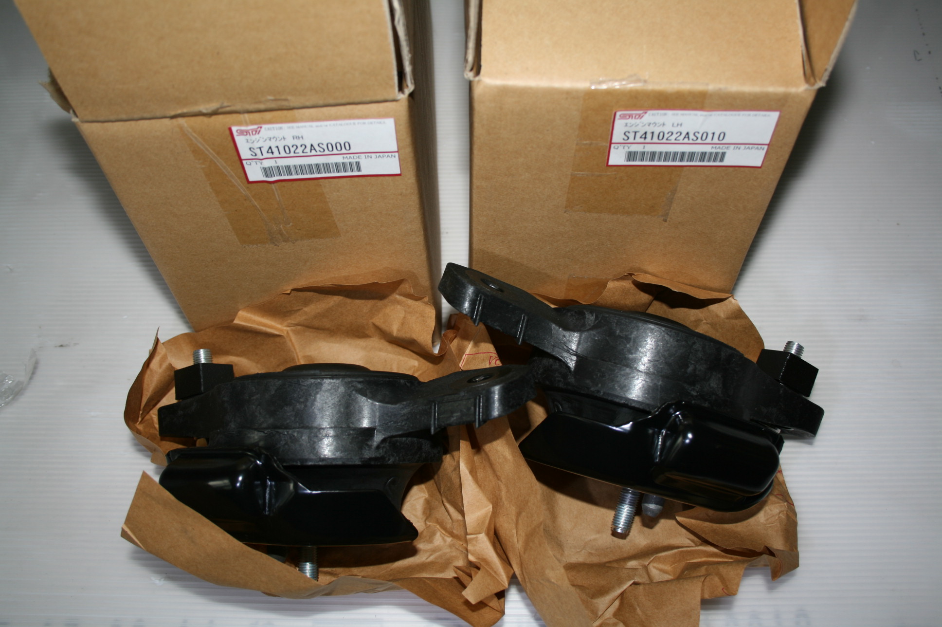STI ENGINE MOUNTS SET(ST41022AS000 + ST41022AS010) | JDM Japanparts.com ...